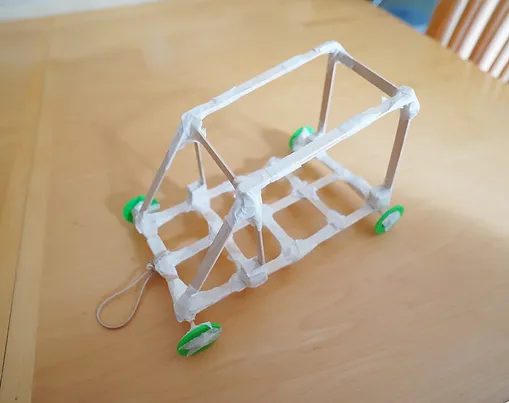 Rubber Band Cars – Maker Labs | East Bay | Camps and After School Classes